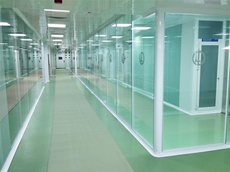 Cleanroom Glass Seperations