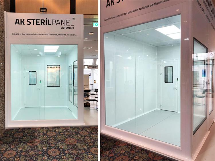 Cleanroom Glass Seperations